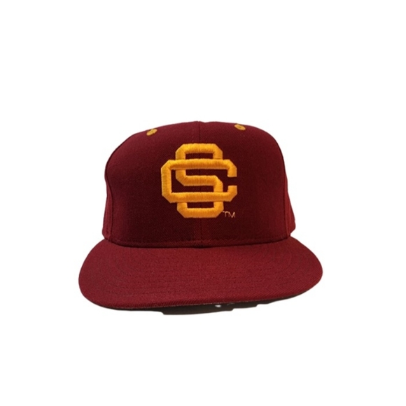 New Era | Accessories | Vintage Usc Trojans Fitted Hat | Poshmark